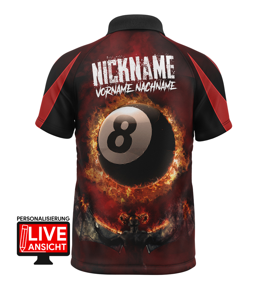 Billard Shirt "VRAG" - froops individuelle Sportbekleidung